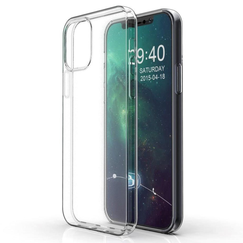 iPhone 12 / 12 Pro Bump Safe Skal Flexibel Plast - Transparent – INSKAL