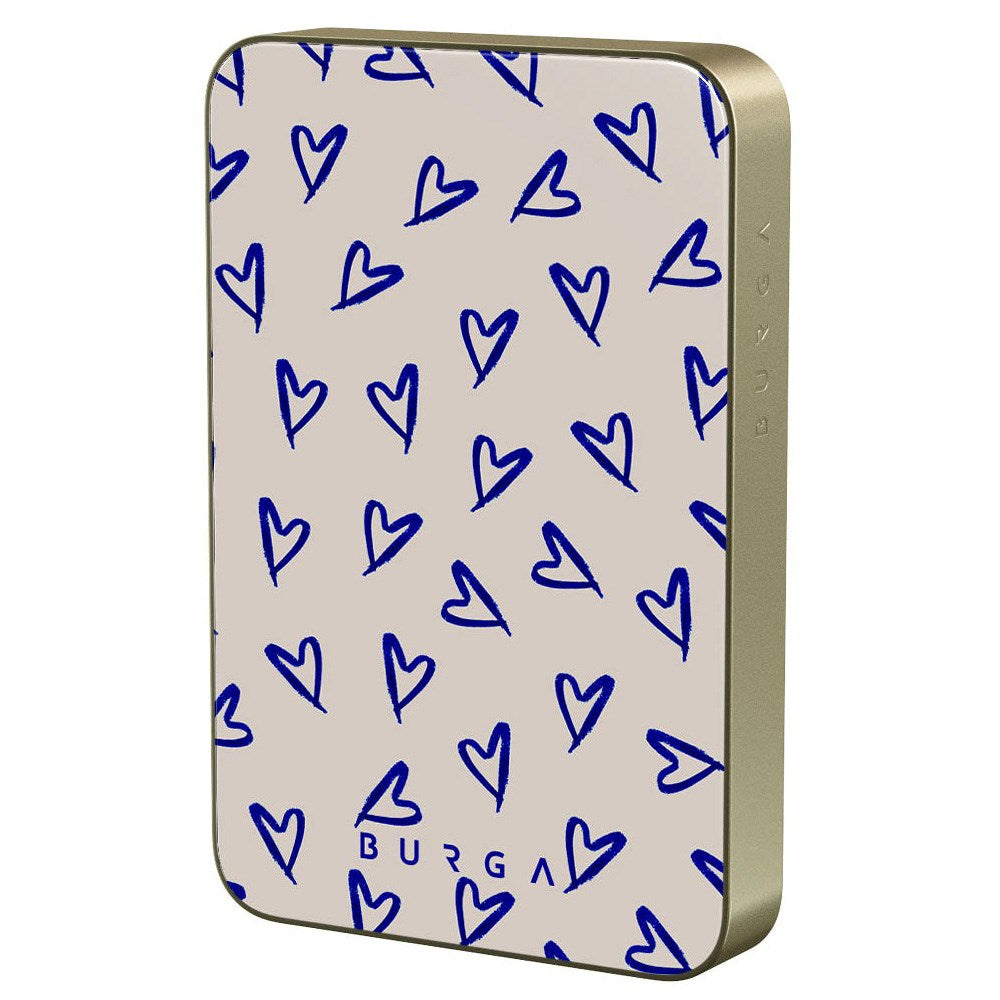 Burga 20W MagSafe Powerbank med Trådlös Laddning och USB-C Port - Love ...