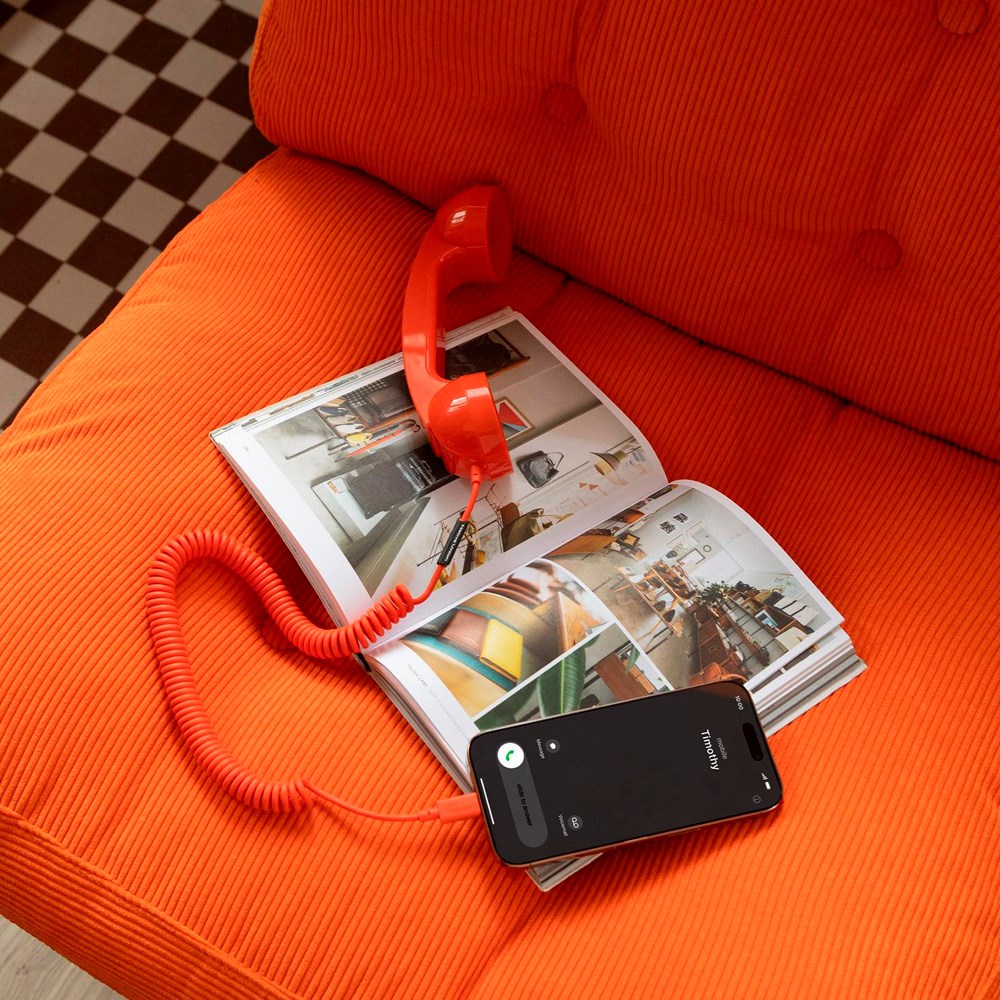 Native Union Pop Phone m. USB-C - Alarm Red – INSKAL