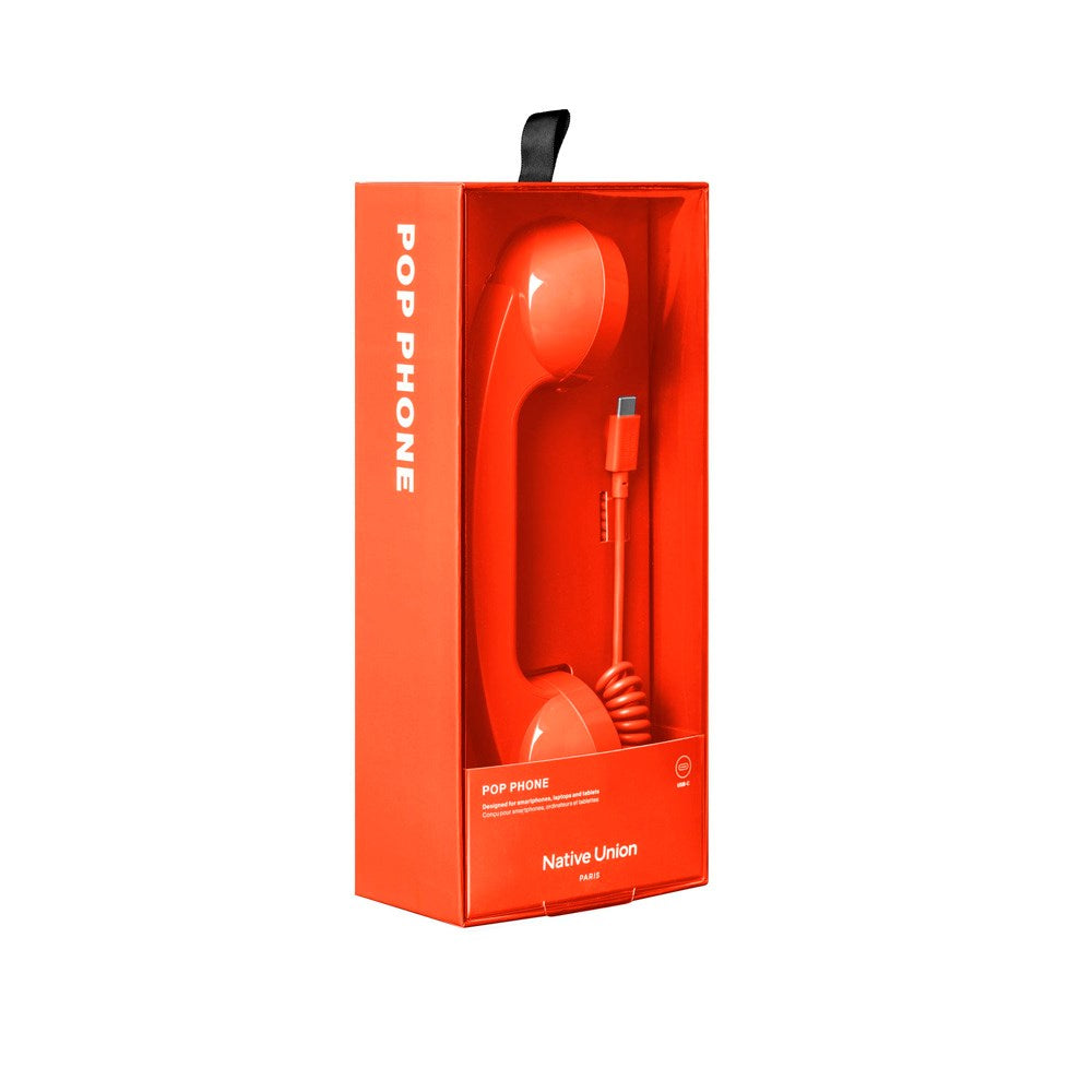 Native Union Pop Phone m. USB-C - Alarm Red – INSKAL