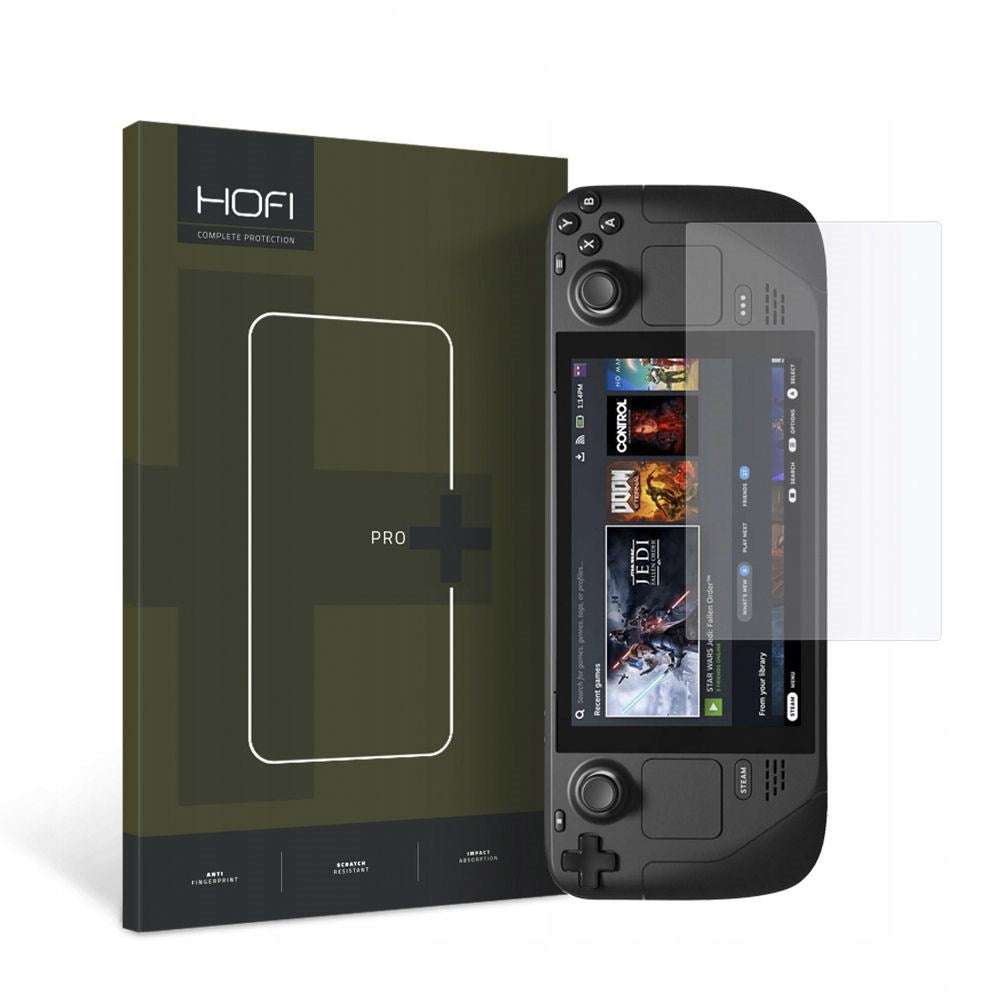 Valve Steam Deck / OLED HOFI Glass Pro+ Screen Protector - Transparent ...